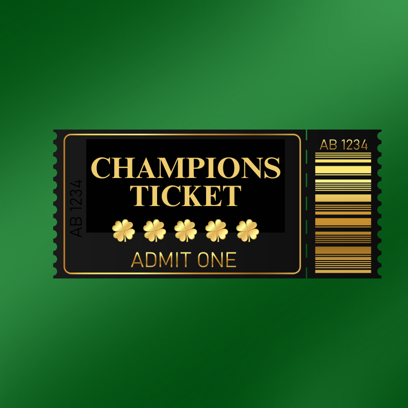 LUCKY JOE'S CHAMPION TICKET - 1,100 🎟️ + 13,000,000 BONUS (10 POSTERS ...